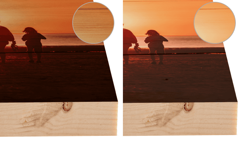 Foto op hout printen en bestellen - Drukland